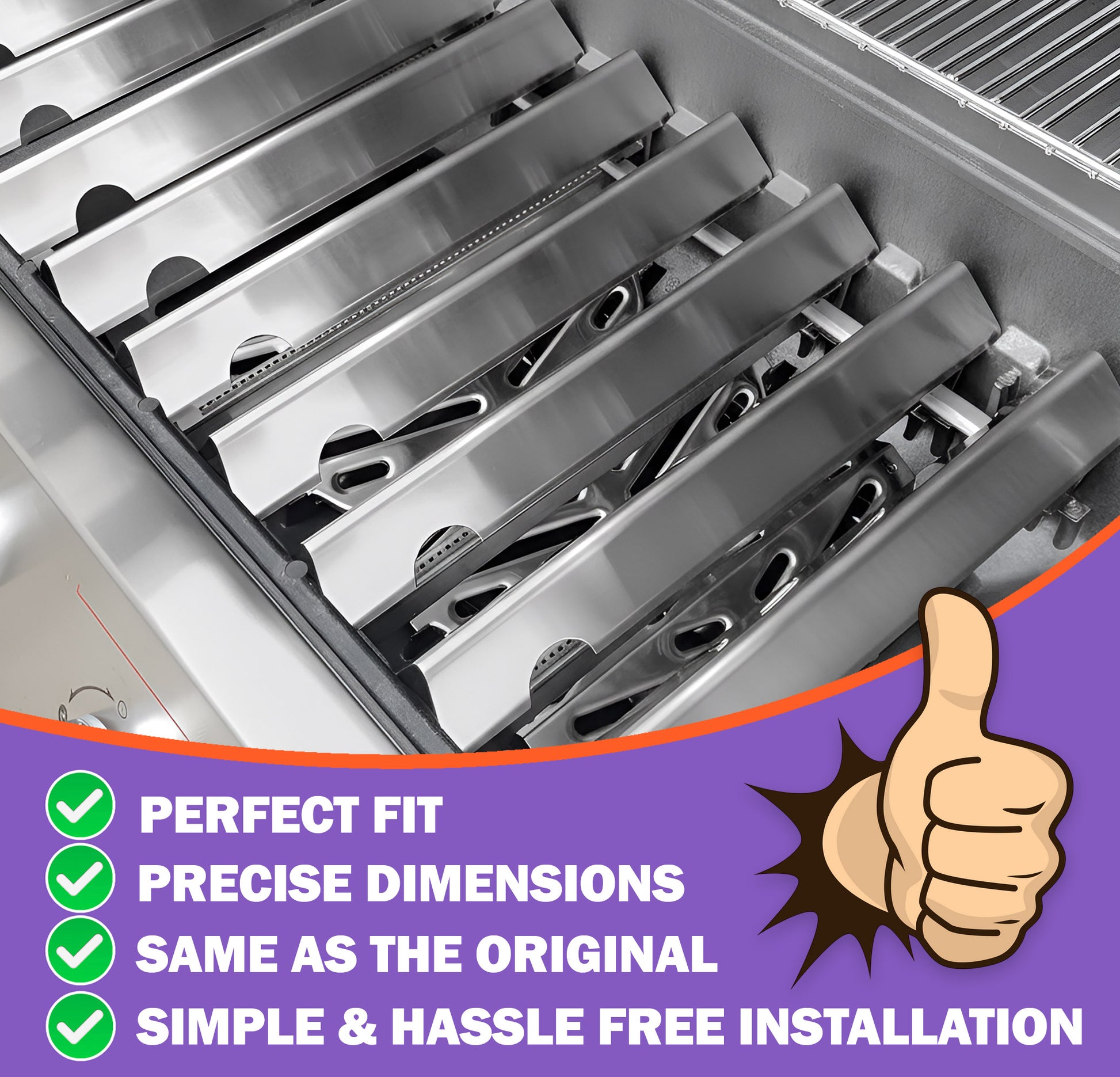 66796 Flavorizer Bars for Weber Genesis II 610 and LX 640 Models (2017 ...